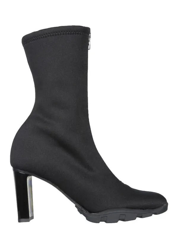 Alexander McQueen Zip-up Ankle Boots - Black