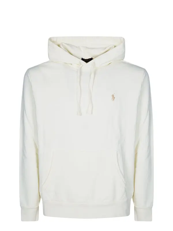 Polo Ralph Lauren Long Sleeve Knit Hoodie - Beige