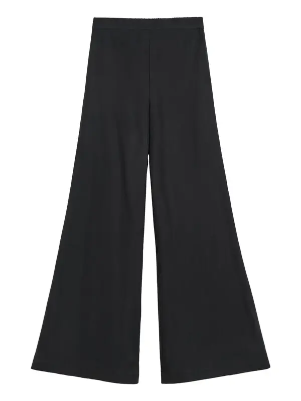 BY MALENE BIRGER Lucee Cupro Wide-leg Trousers - Black