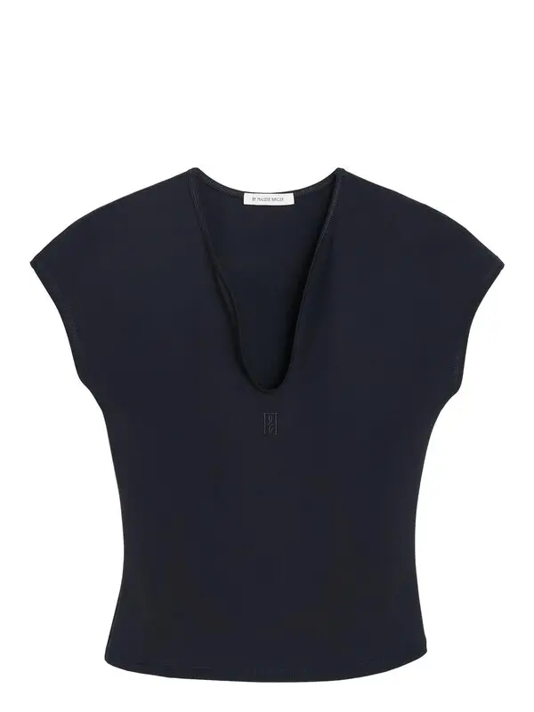 BY MALENE BIRGER Venazia Athletic Top - Black