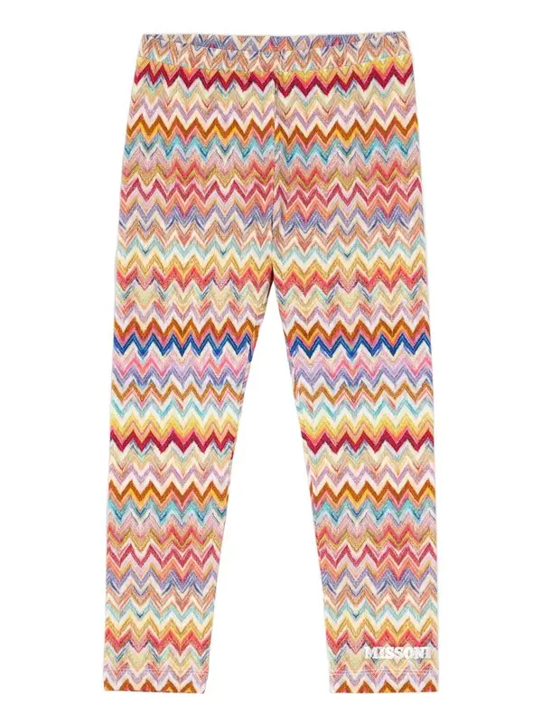 Missoni Stretch Cotton Leggings - Multicoloured
