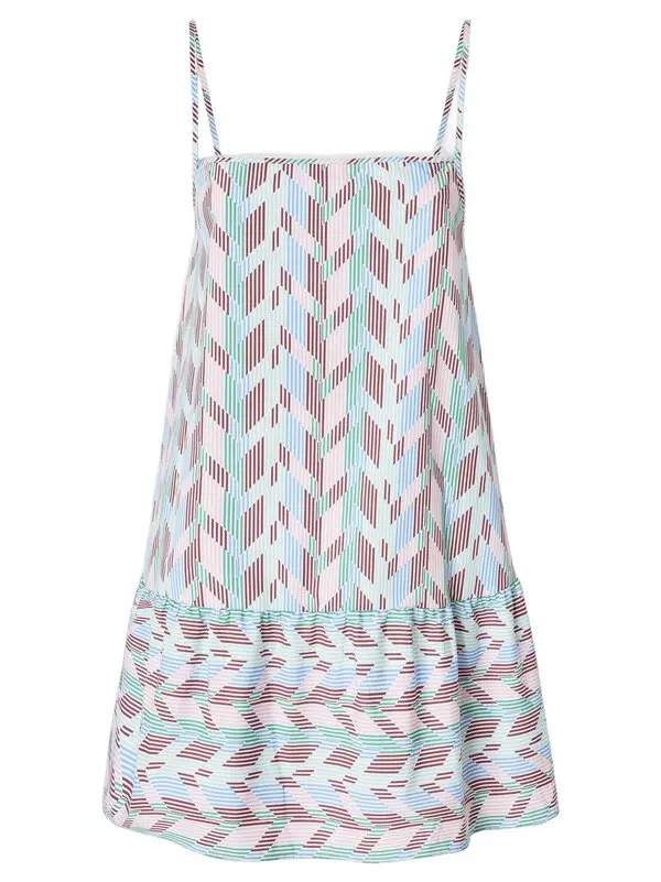 Missoni Printed Cotton Poplin Mini Dress - Multicoloured