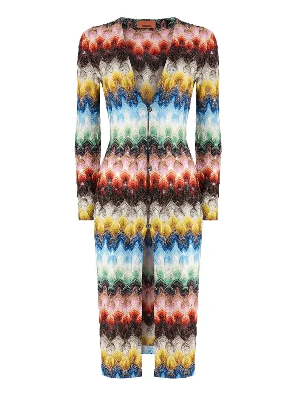 Missoni Long Lace Cardigan - Multicoloured