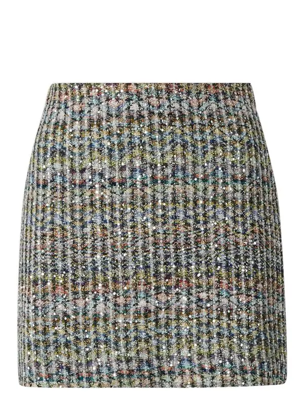 Missoni Sequined Blend Mini Skirt - Multicoloured