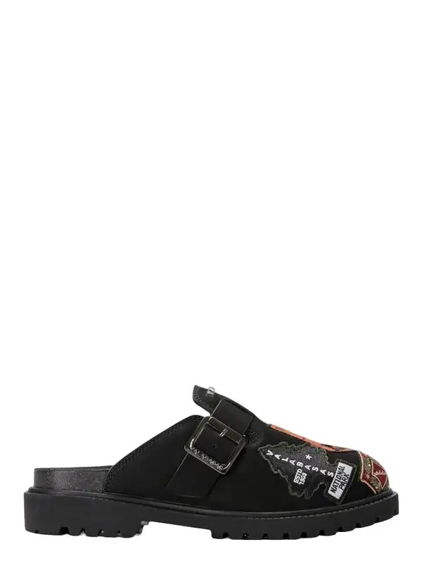 VALABASAS Scout Mule With Buckle And Patches - Black