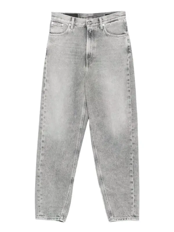 DONDUP Bessie Acid Wash Jeans - Grey
