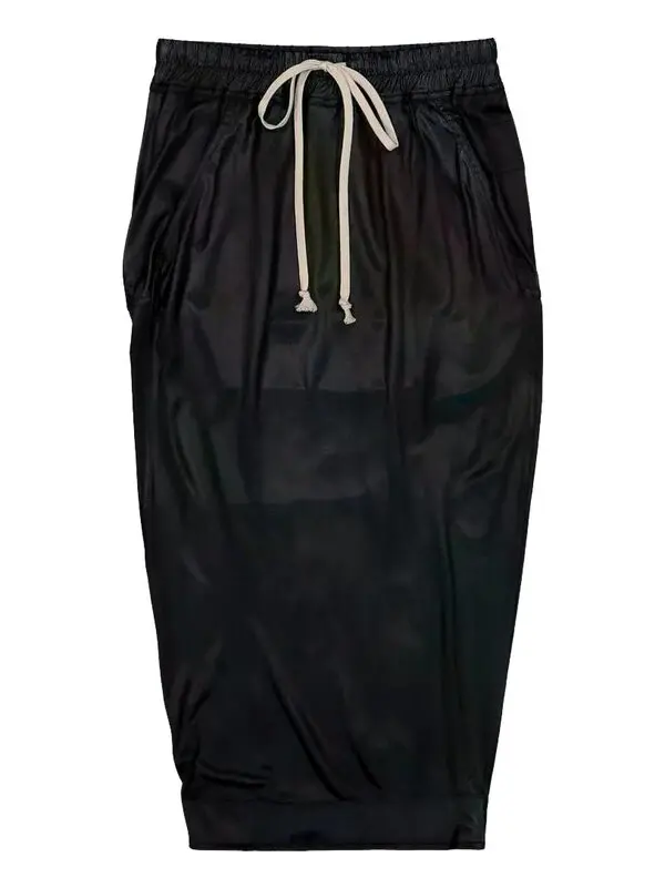 Rick Owens Pillar Wrapped Midi Skirt - Black