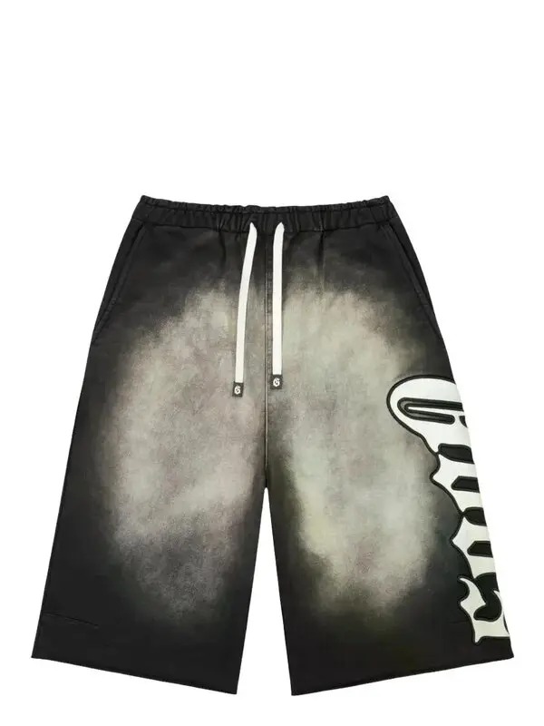 GODSPEED Og 3qtr Logo-appliqué Shorts - Black