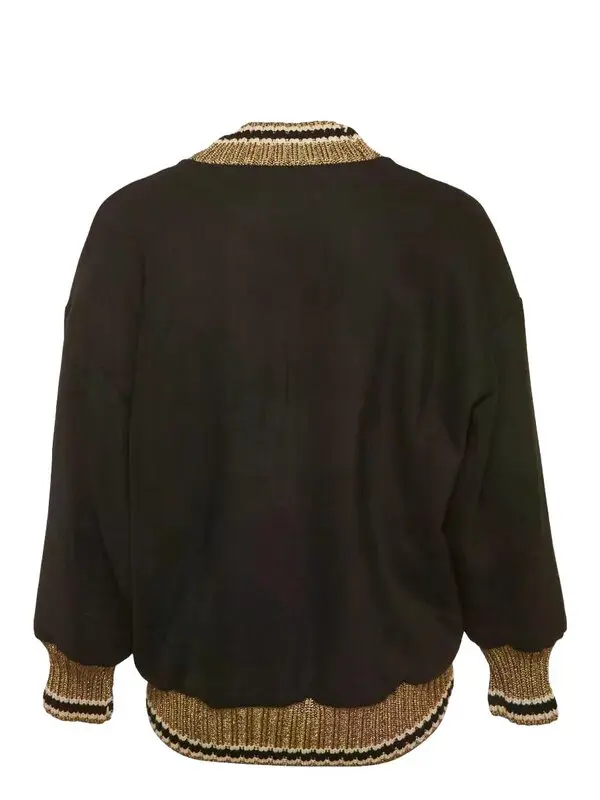 Dolce & Gabbana Open-front Jacket With Embellished Trim - Black