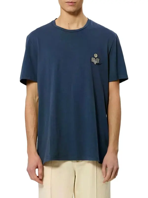 MARANT ETOILE Althea Short Sleeve Polo - Brown