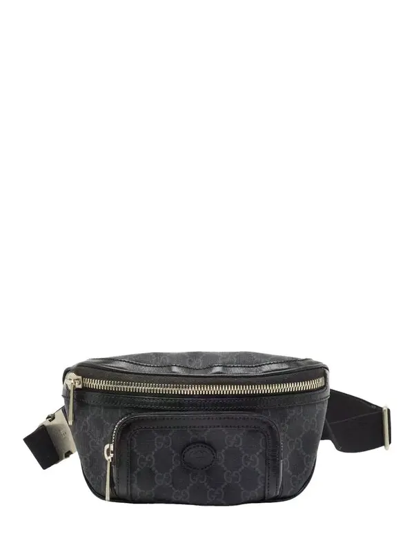 Gucci Gg Supreme Belt Bag - Black