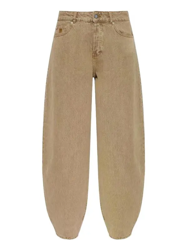 BY MALENE BIRGER Dallas Barrel-leg Jeans - Neutrals