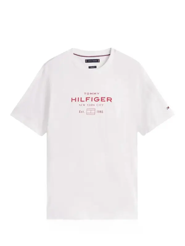 Tommy Hilfiger Graphic-print Cotton T-shirt - White