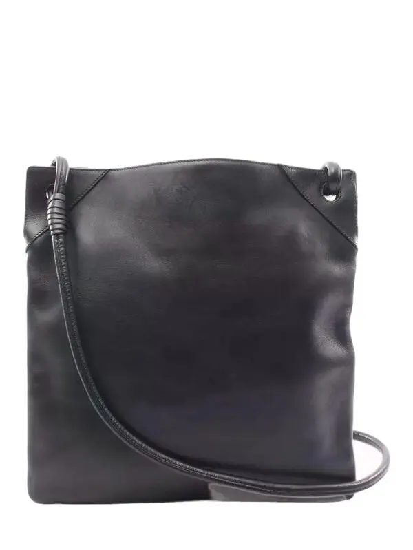 Bottega Veneta Leather Shoulder Bag - Black