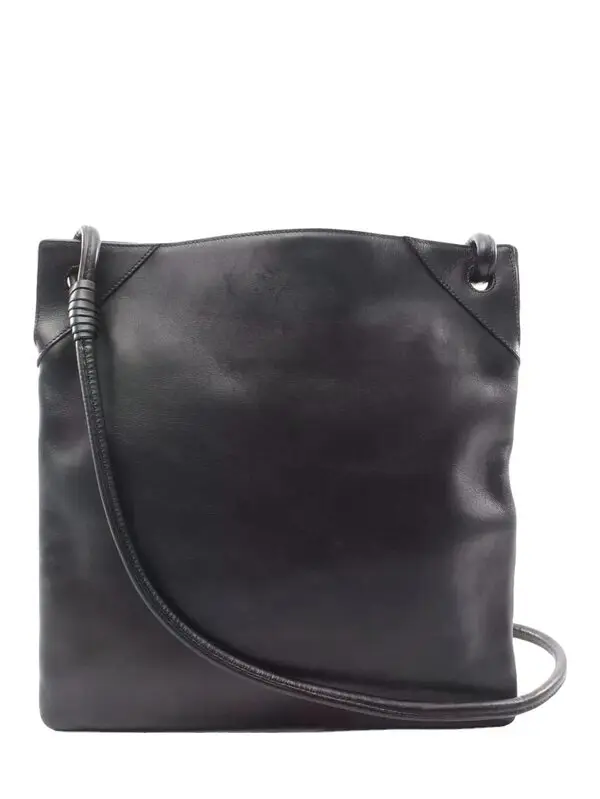 Bottega Veneta Leather Shoulder Bag - Black