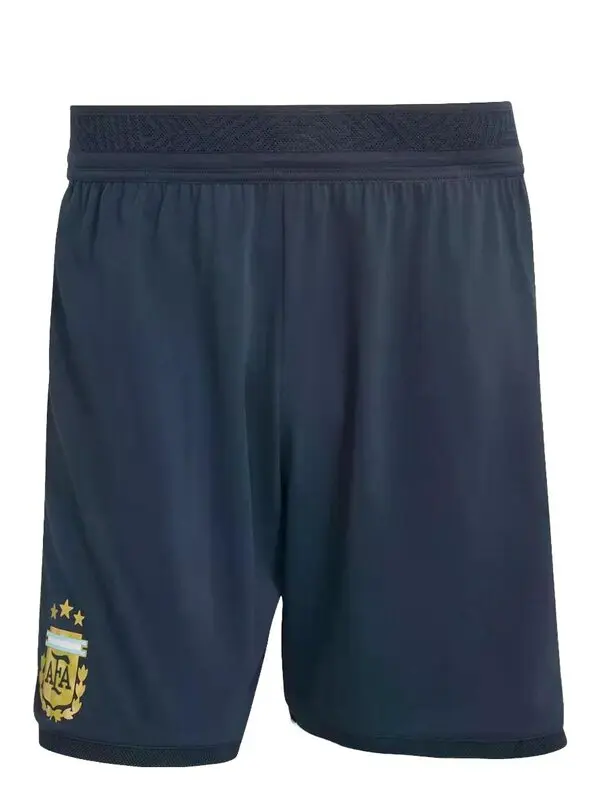 Adidas Argentina 26 Home Authentic Logo-patch Shorts - Blue
