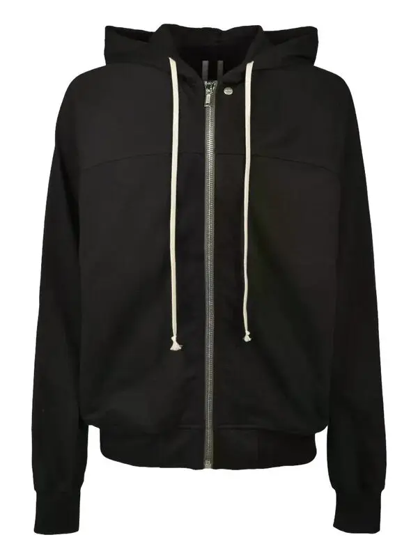 Rick Owens Hooded Cotton Windbreaker - Black
