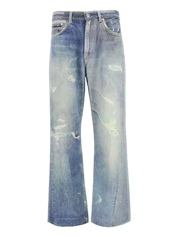 Our Legacy Third Cut Distressed Jeans - Blue