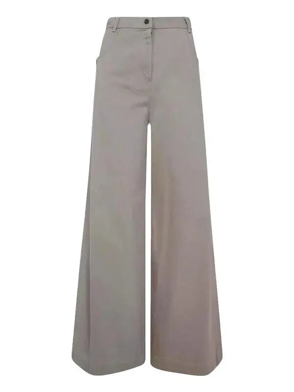 Max Mara Belt-loops Jeans - Grey