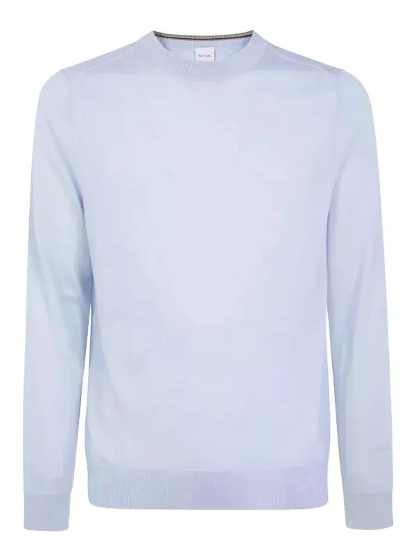 Paul Smith Crew Neck Wool Sweater - Blue