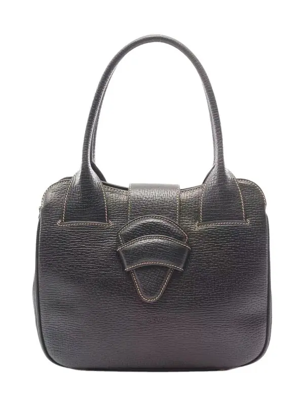 Loewe Barcelona Shoulder Bag - Black