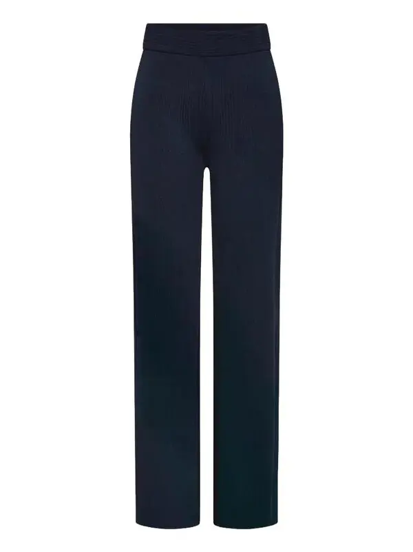 Rebecca Vallance Perach Knit Trousers - Blue