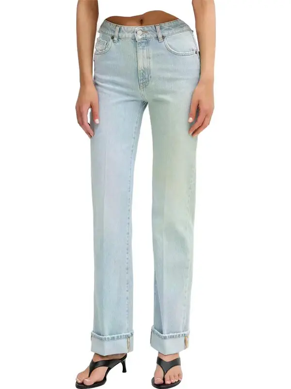 VICOLO Jodie Straight-fit Jeans - Blue