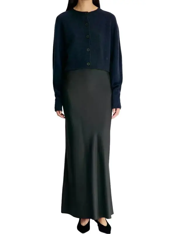 Loulou De Saison Heike Cashmere Cardigan - Blue