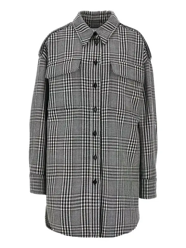 Stella McCartney Check Overshirt - Black
