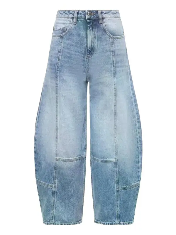 ICON DENIM LOS ANGELES Sia Cropped Jeans - Blue