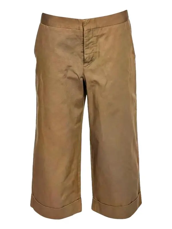Marni Wide-leg Cropped Culottes - Neutrals