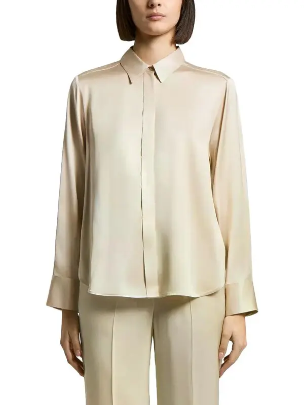 Peserico Satin Finish Shirt - Neutrals