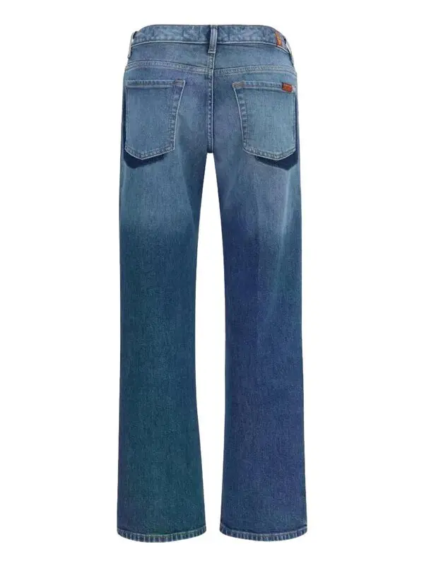 7 For All Mankind Calie Straight Jeans - Blue