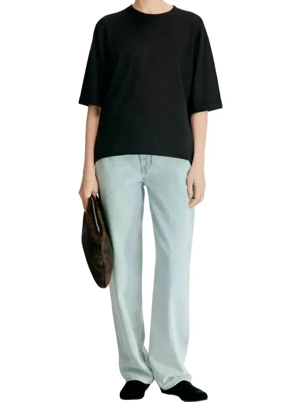 Loulou De Saison Cashmere T-shirt - Black