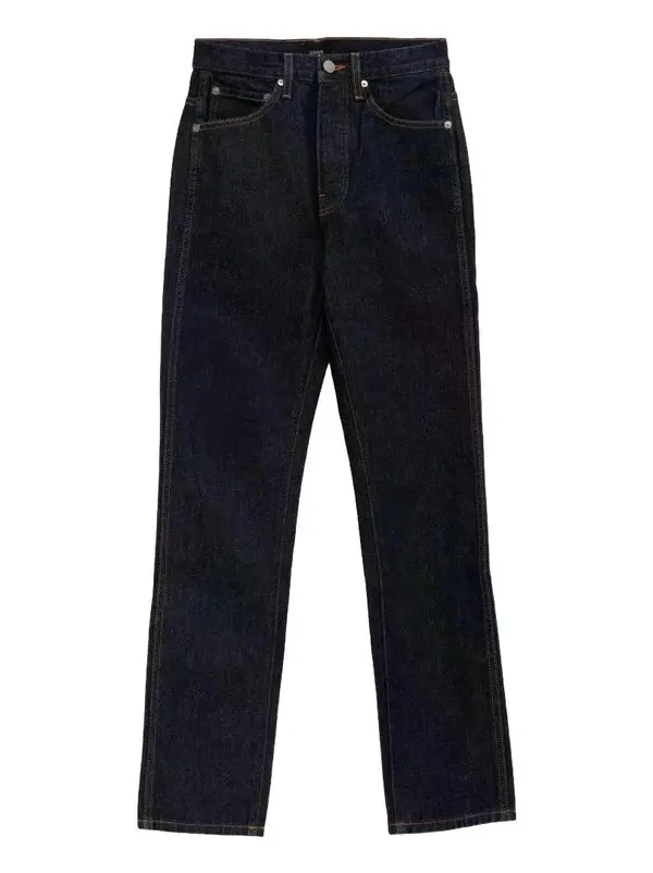 Khaite Benson Straight-leg Jeans - Blue