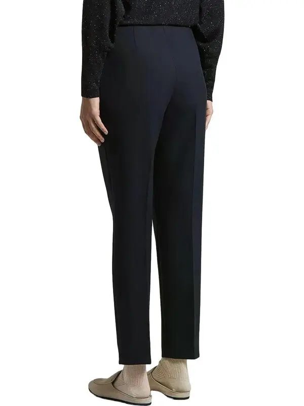 Peserico Pressed Crease Trousers - Blue
