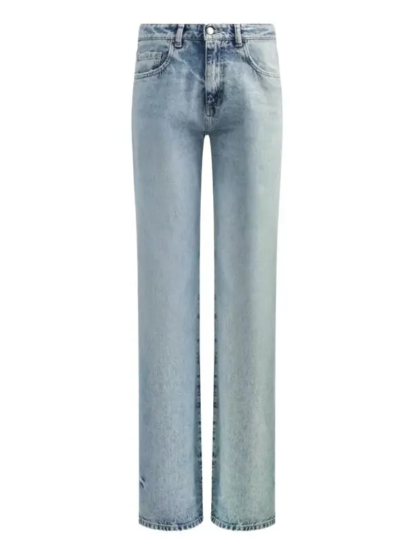 ICON DENIM LOS ANGELES Iris Straight-leg Jeans - Blue