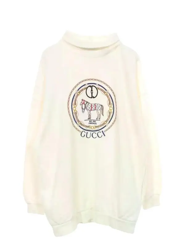 Gucci Interlocking G High-neck Sweater - Neutrals