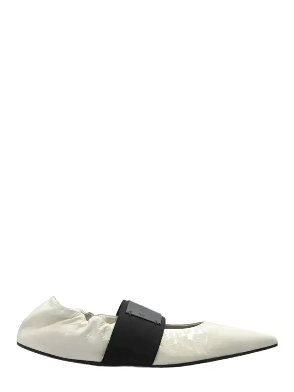 Givenchy Crush Pointed-toe Ballet Flats - Neutrals
