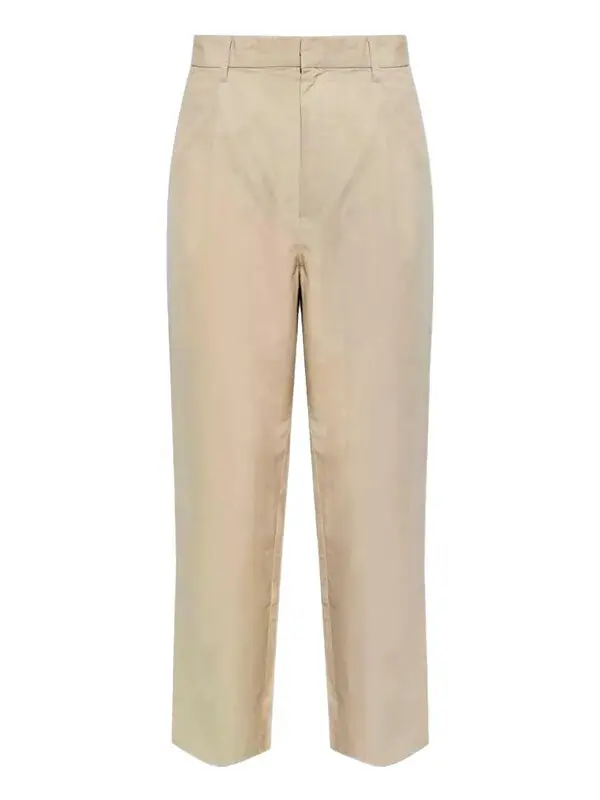 SAMSOE SAMSOE Beige Pleated Trousers - Neutrals