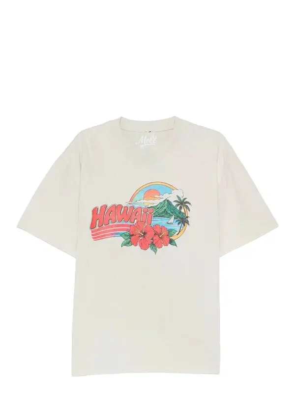 MELT Graphic-print T-shirt - Neutrals