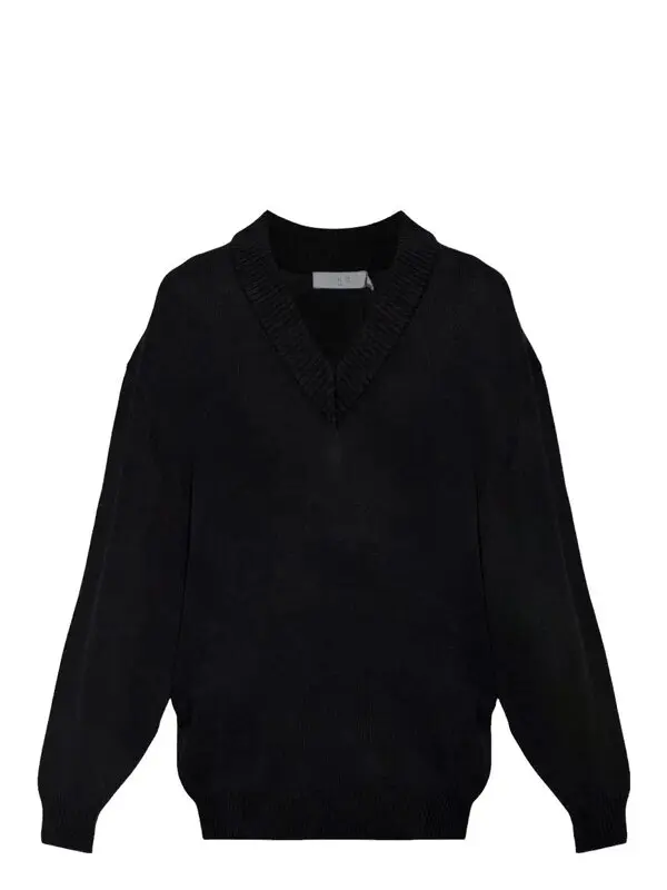 IRO PARIS Brise V-neck Sweater - Black