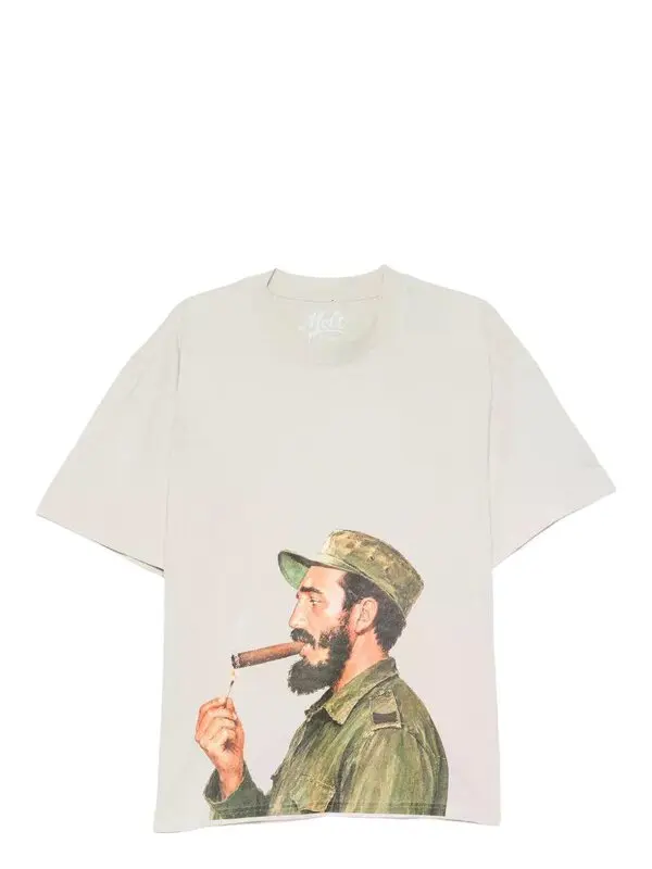 MELT Graphic-print T-shirt - Neutrals