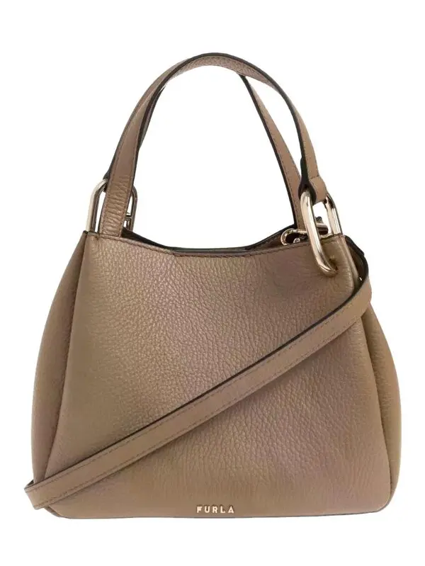Furla Mini Nuvola Tote Bag - Neutrals