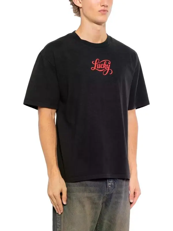 MELT Logo-print T-shirt - Black