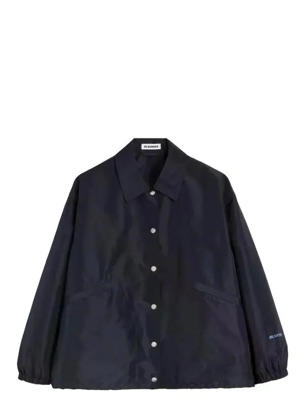 JIL SANDER Logo Print Technical Shirt - Blue