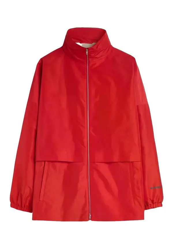 JIL SANDER Logo Detail Jacket - Red