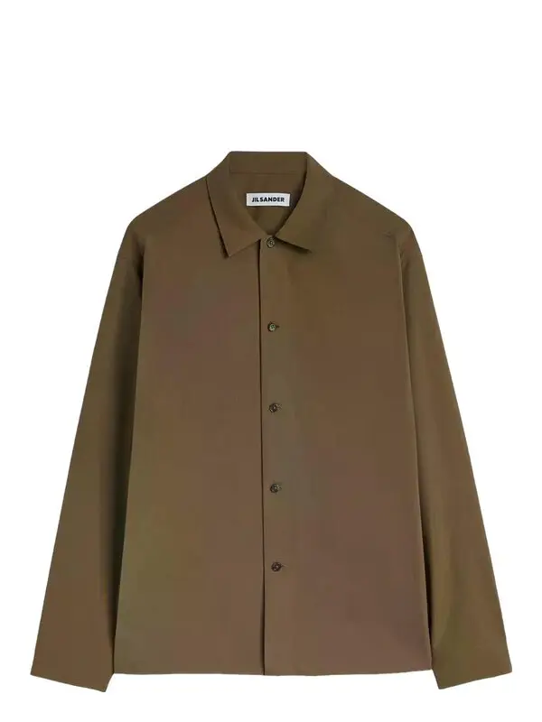JIL SANDER Long-sleeves Shirt - Brown