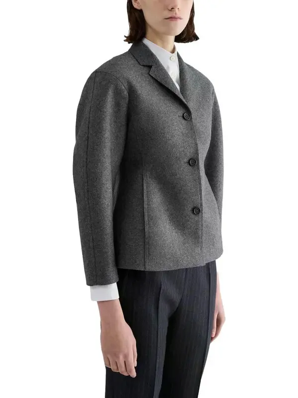 JIL SANDER Sculpted-shape Blazer - Grey