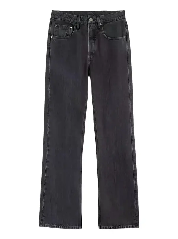 JIL SANDER Belt Loops Cotton Jeans - Grey